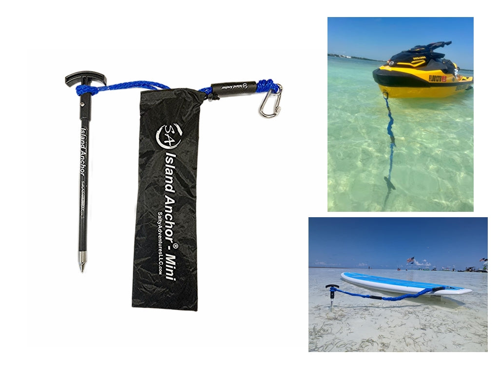 Island Anchor Mini for Jet Ski, Kayak and Paddle Board – Salty ...