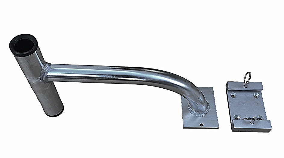 Island Anchor Shallow Water Anchor Pole Mount - Deck Mount - Quick Rel ...